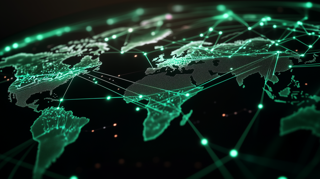 Cool Hacker World Map Wallpapers - cyberspacemanmike